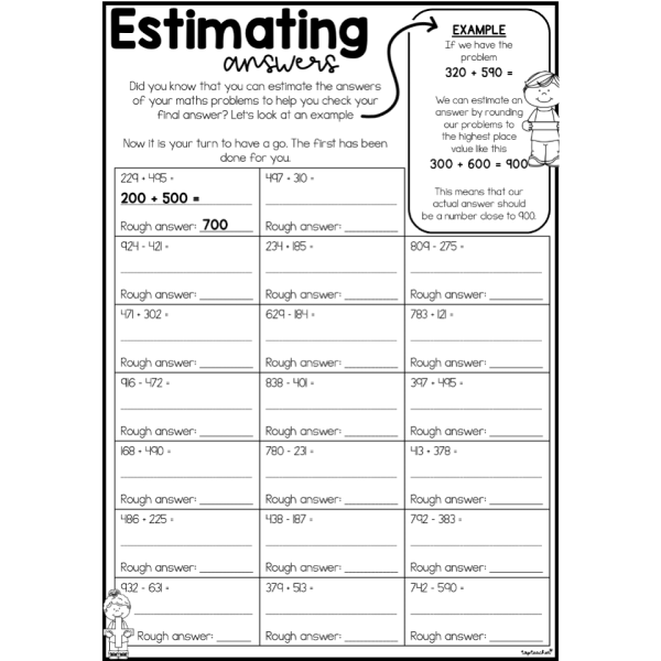 Estimating Answers - Top Teacher Estimating Answers - Top Teacher