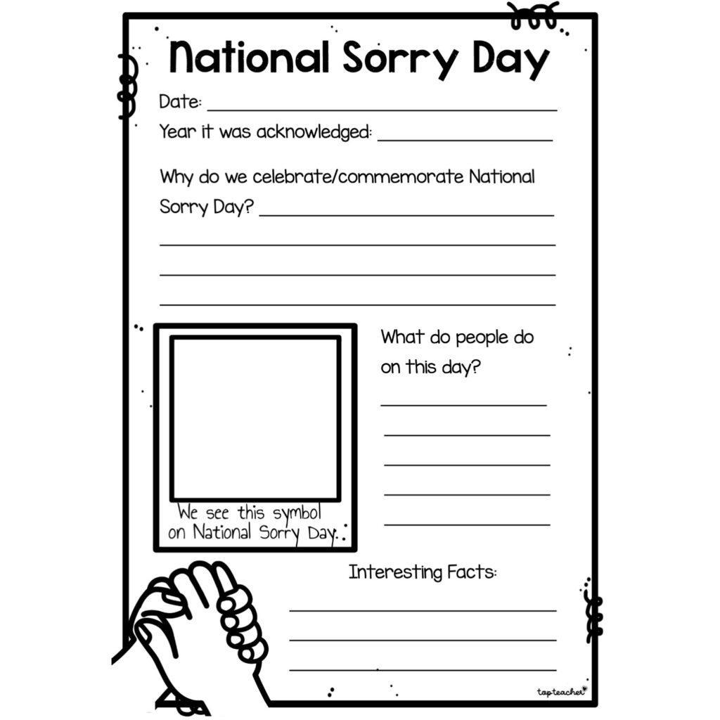 National Sorry Day Worksheet Top Teacher national-sorry-day-worksheet-top-teacher