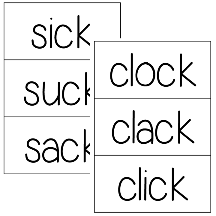Decodable Word Cards Ck State Fonts Top Teacher