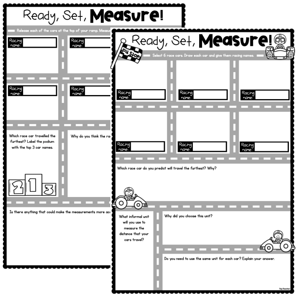 Ready, Set, Measure! Worksheets - Top Teacher Ready, Set, Measure! Worksheets - Top Teacher